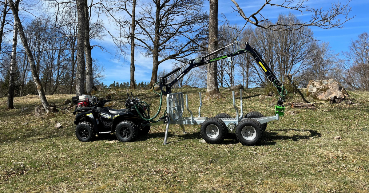 Köp din Kawasaki Atv och Avesta vagn hos LG maskin | LG Maskin